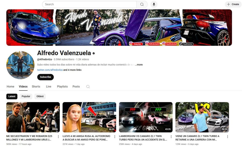 Alfredo Valenzuela: ¿Quién es el YouTuber que sufrió un robo millonario en Nuevo León ...