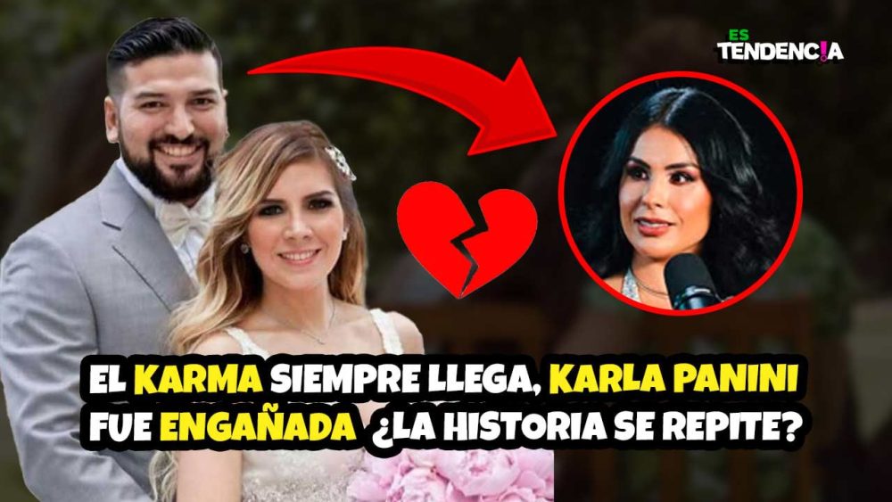 ¿Karla Panini está pagando su karma? Américo Garza le fue infiel